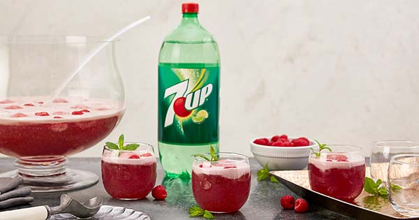 7UP® Holiday Party Punch Recipe | 7UP®